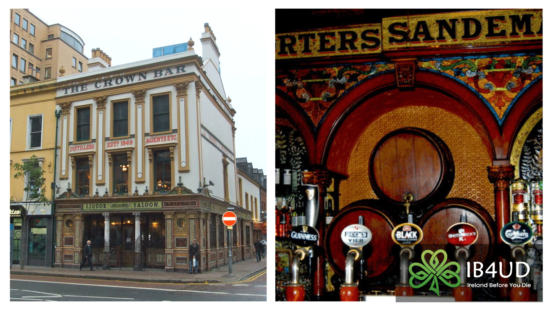 The CROWN BAR: step into splendour at Belfast’s historic pub